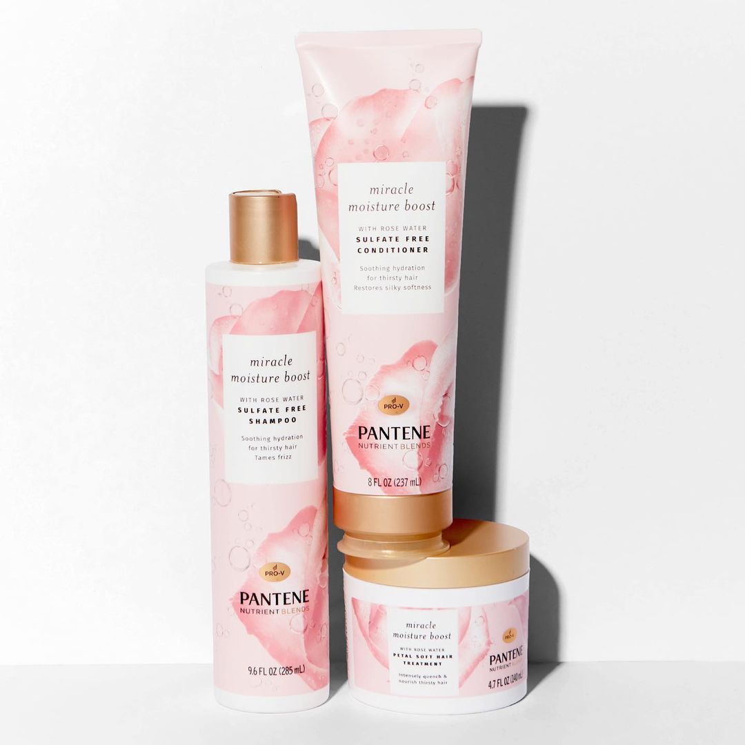 Upgrade Your Haircare Routine with Pantene's Nutrient Blends Rose Water ...