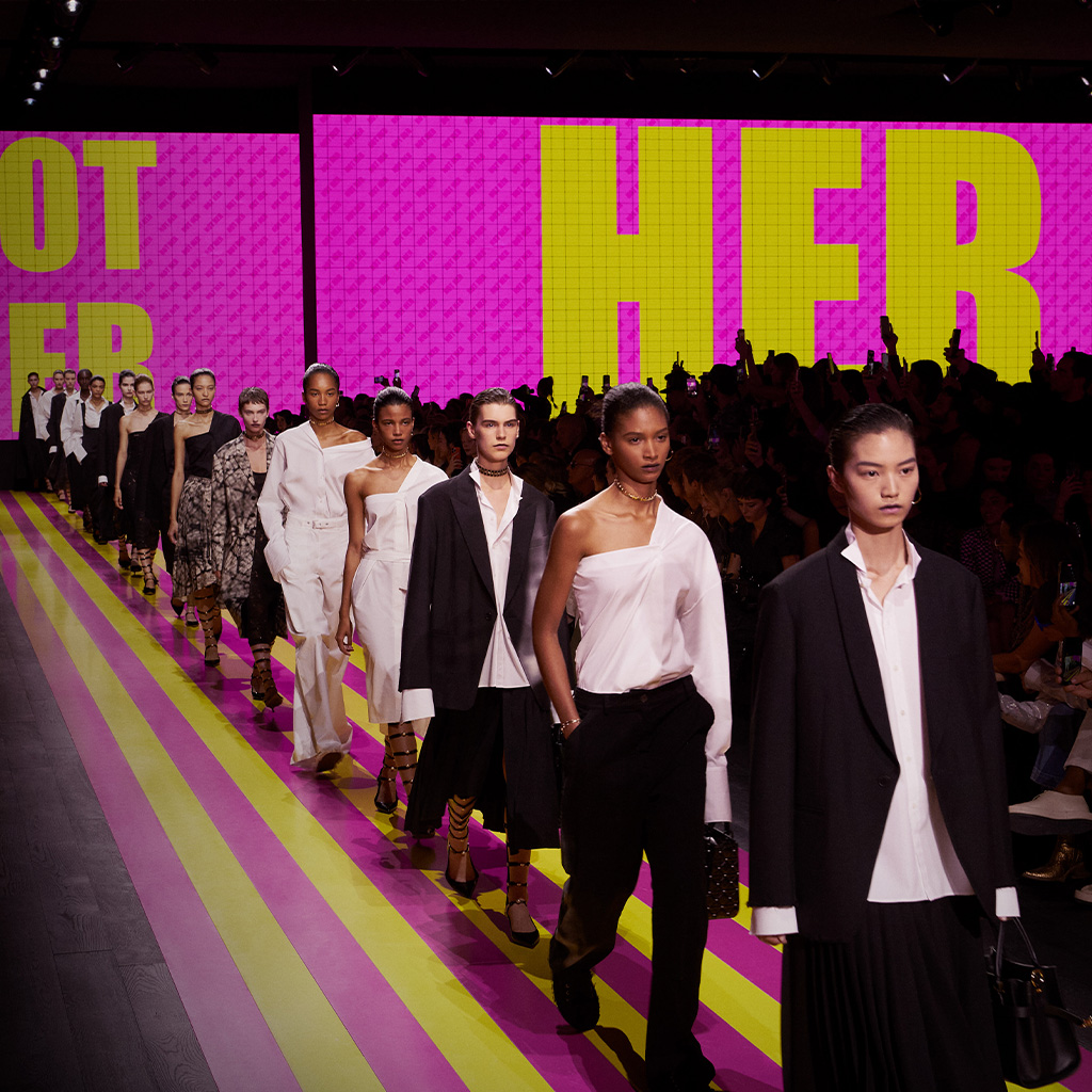 Dior Showcases Its Spring/Summer 2024 Collection in Paris
